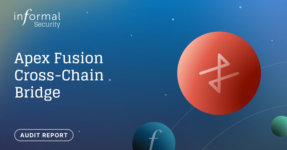 The Informal Blog - Bridge Security in Multi-Chain Architectures: Apex ...