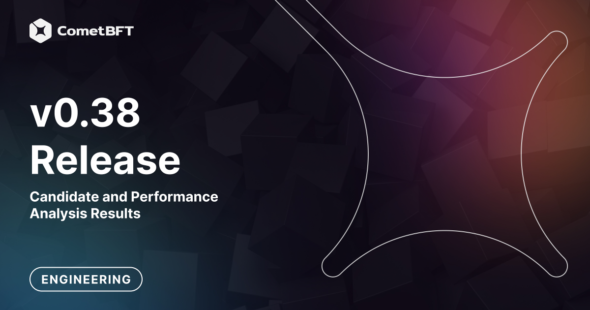 The Informal Blog Cometbft V0 38 Release Candidate And Performance