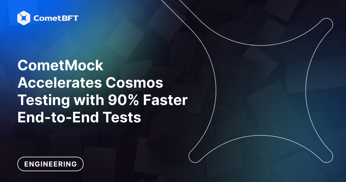 The Informal Blog - CometMock Accelerates Cosmos Testing with 90% ...