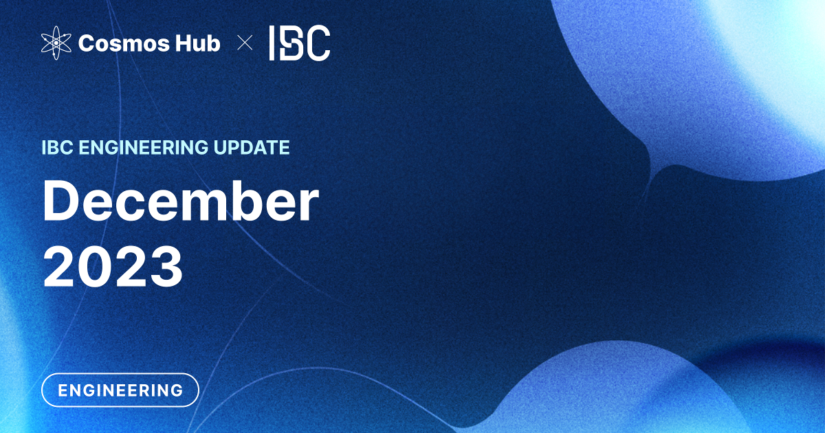 The Informal Blog - IBC Engineering Update: December 2023
